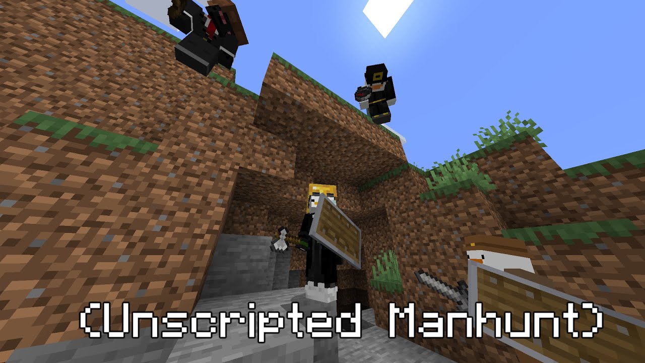 Minecraft Manhunt (Unscripted) - YouTube