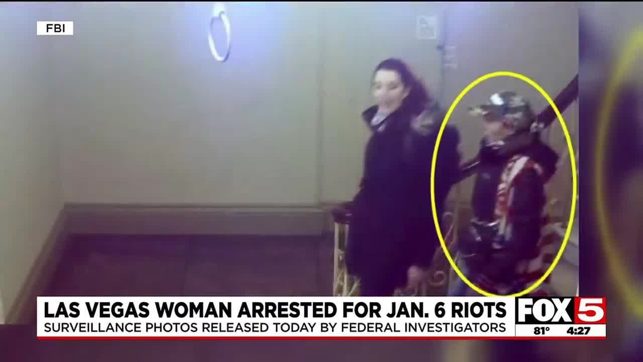 Las Vegas woman arrested in connection with Jan. 6 riot at Capitol ...