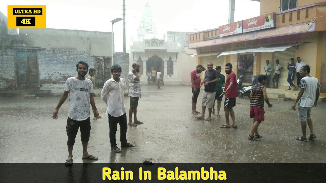 Heavy Rain | Rain in balambha - YouTube