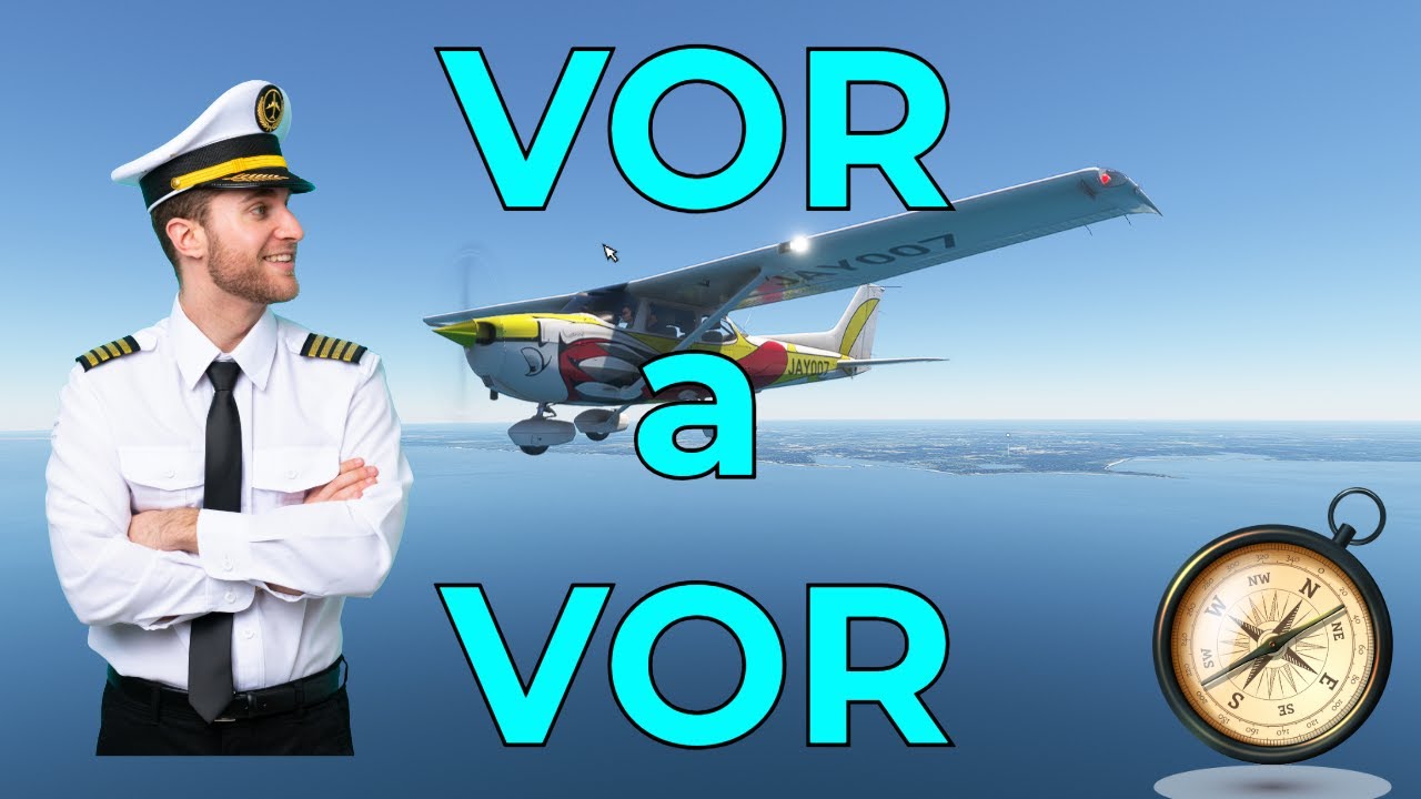 MSFS2020 - Escuela de Vuelo - Navegación VOR a VOR - YouTube