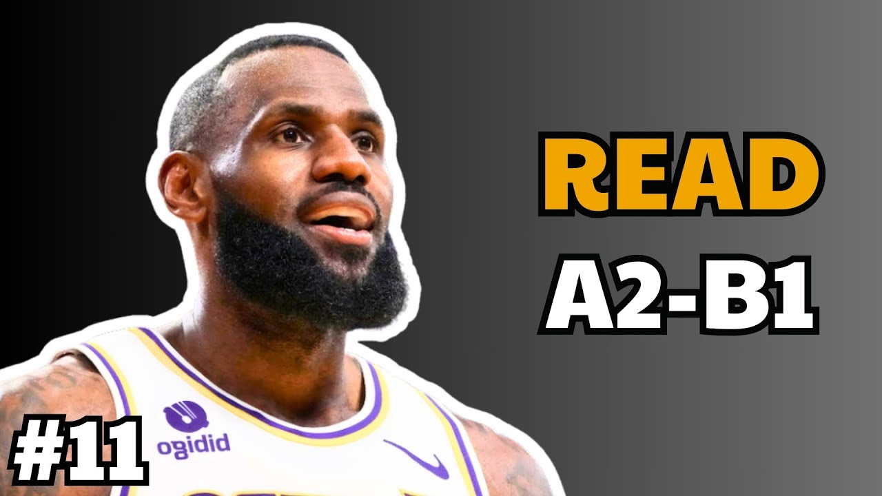 Lebron James | Reading For B1 Level English | English A2-B1 Reading ...
