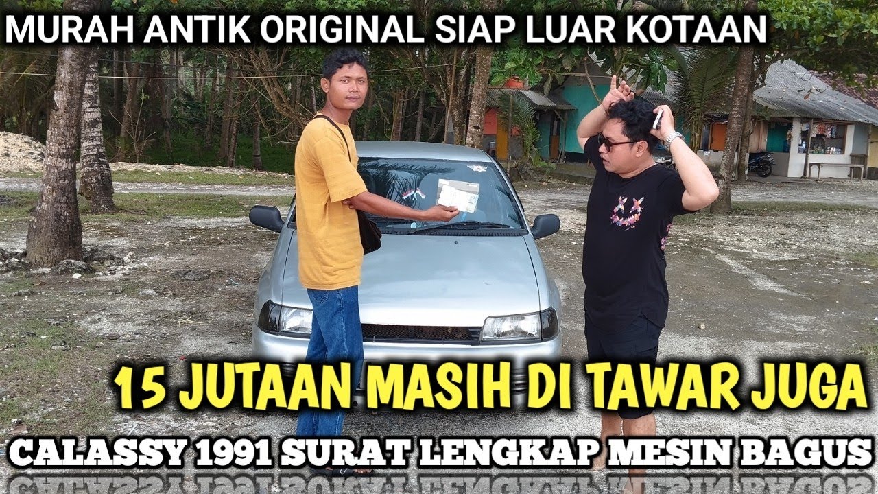 MURAH MOBIL SEDAN DAIHATSU CHARADE CLASSY 1991 ISTIMEWA @REZQATV - YouTube
