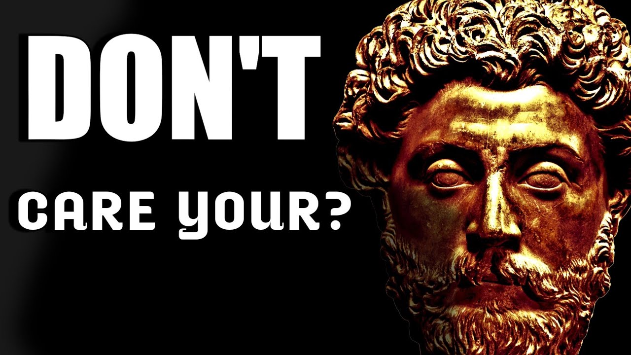 If Life Hurts You, Care Less About It | Marcus Aurelius Philosophy ...