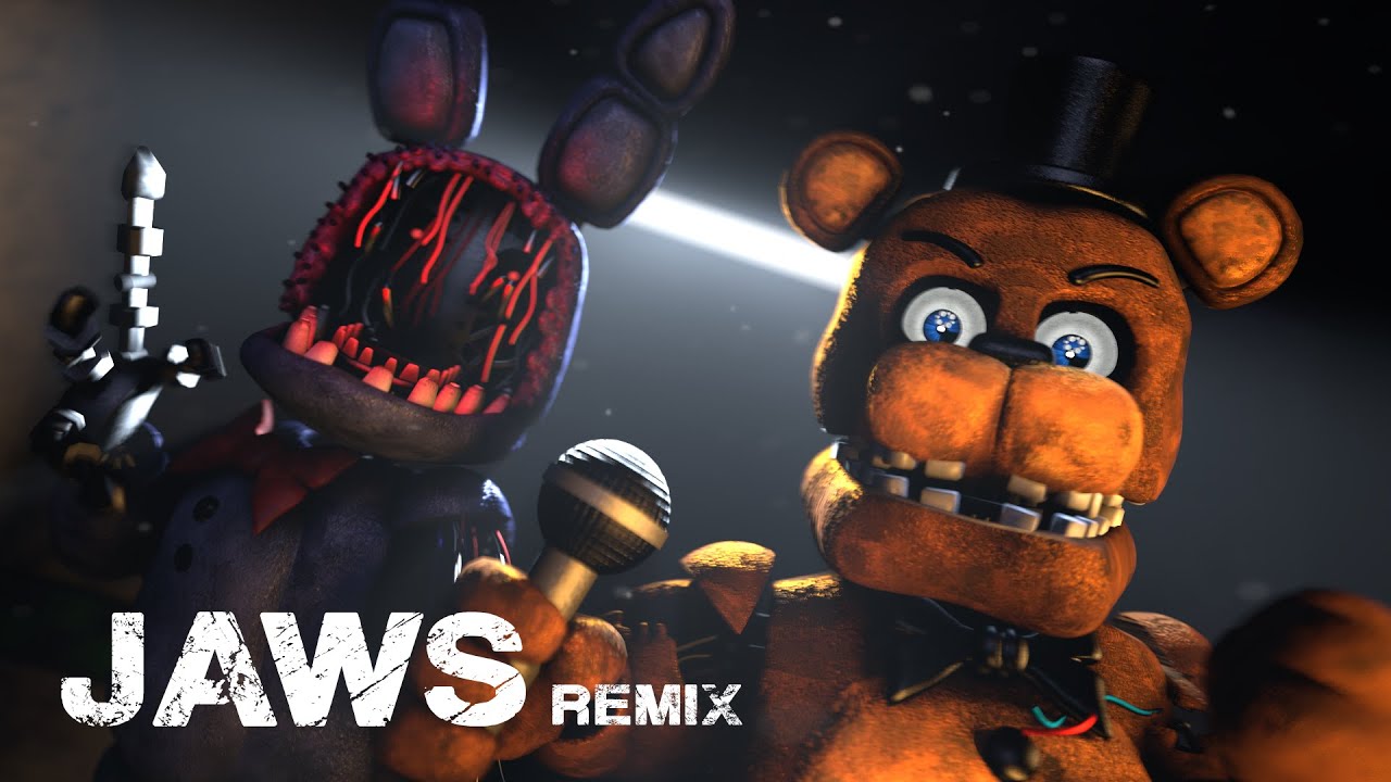 [SFM-FNaF] Jaws by Aviators (Remix by Techno Cinema) Collab part for ...