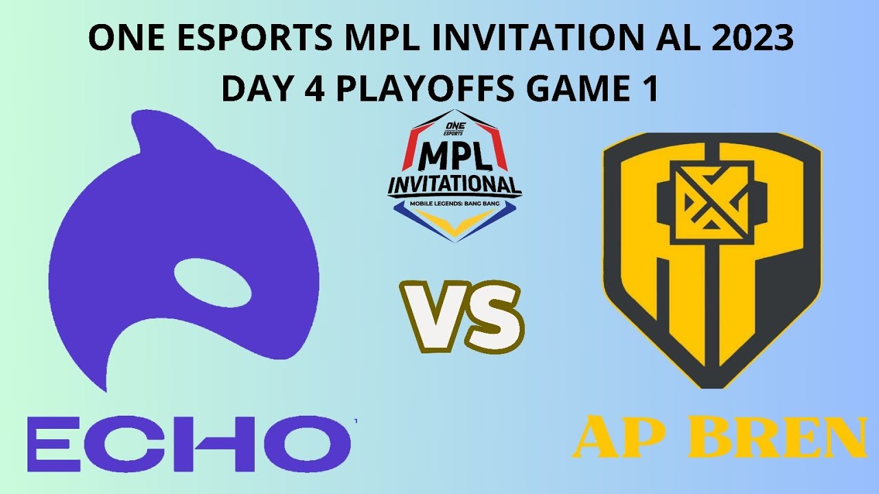AP BREN vs ECHO GAME 1 ONE Esports MPLI 2023 | Hari 4 | Playoffs # ...