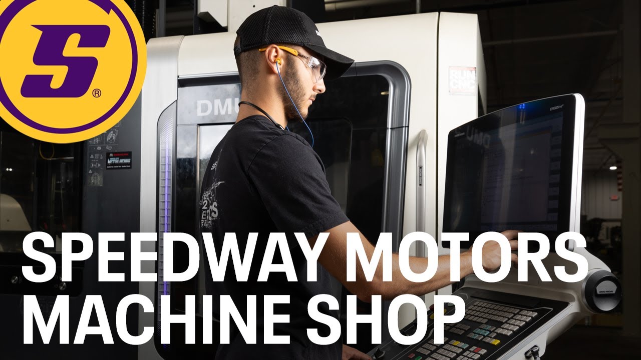 Speedway Motors Machine Shop - YouTube