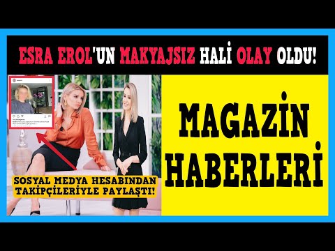 Esra Erol Makyajsız Halı Paylaşımıyla Sosyal Medyayı Salladı! Sıfır Makyaj Esra Erol!