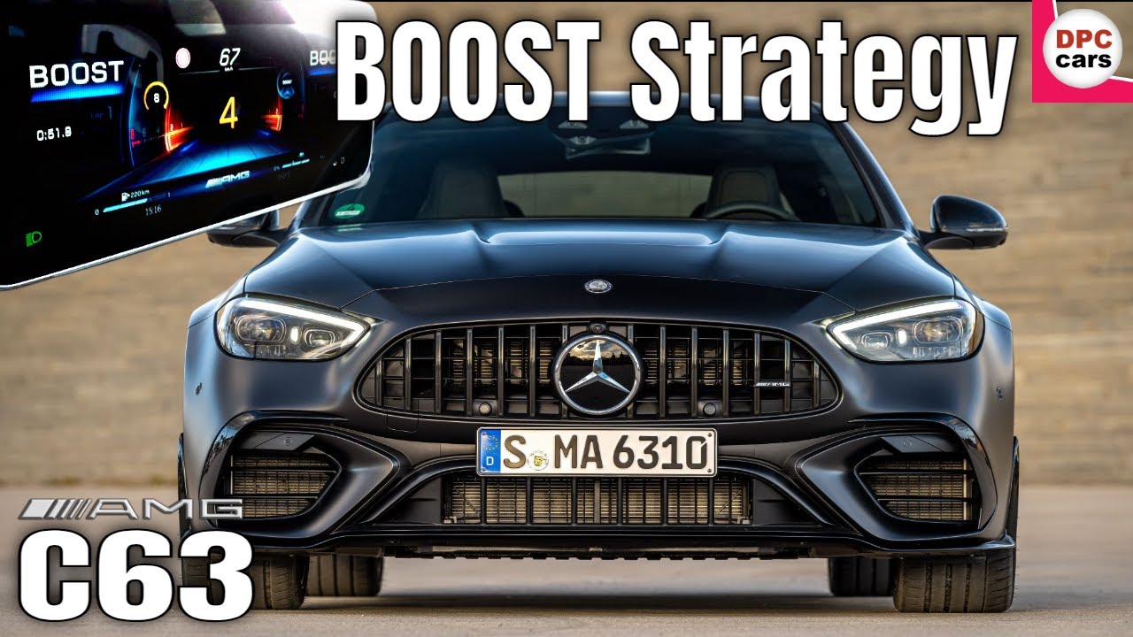 2024 Mercedes AMG C63 S E Performance RACE Mode BOOST Strategy Demo ...