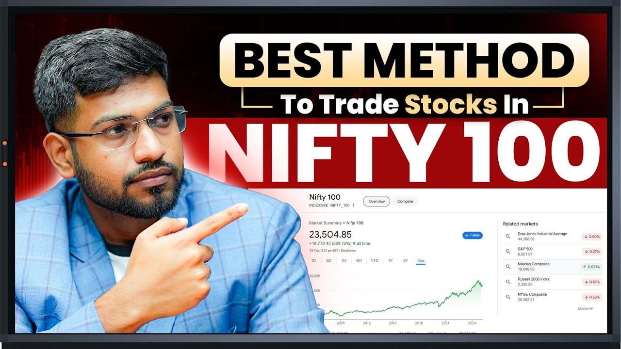 Best Method to Trade Stocks in Nifty 100 | Learn Trading Strategy - YouTube