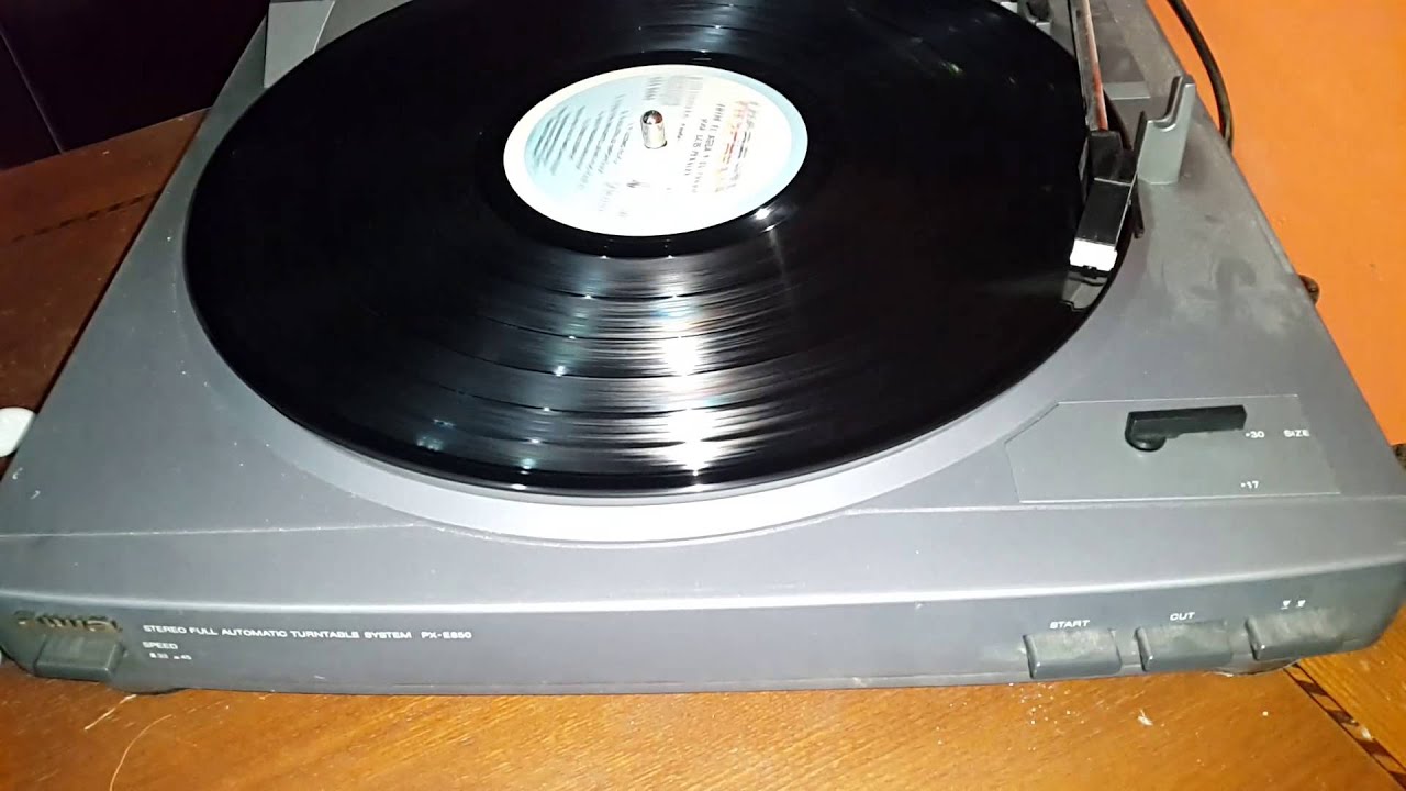 Reproductor de discos de acetato - YouTube