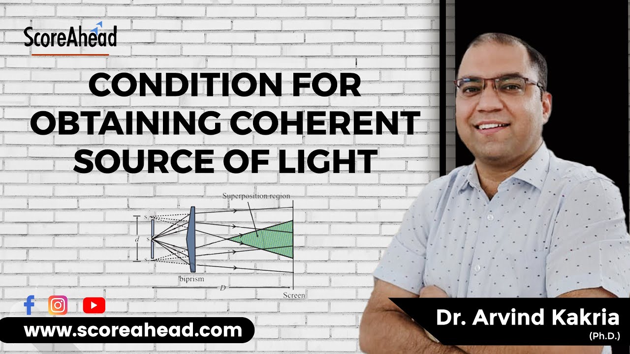 4 Conditions of obtaining coherent sources - YouTube