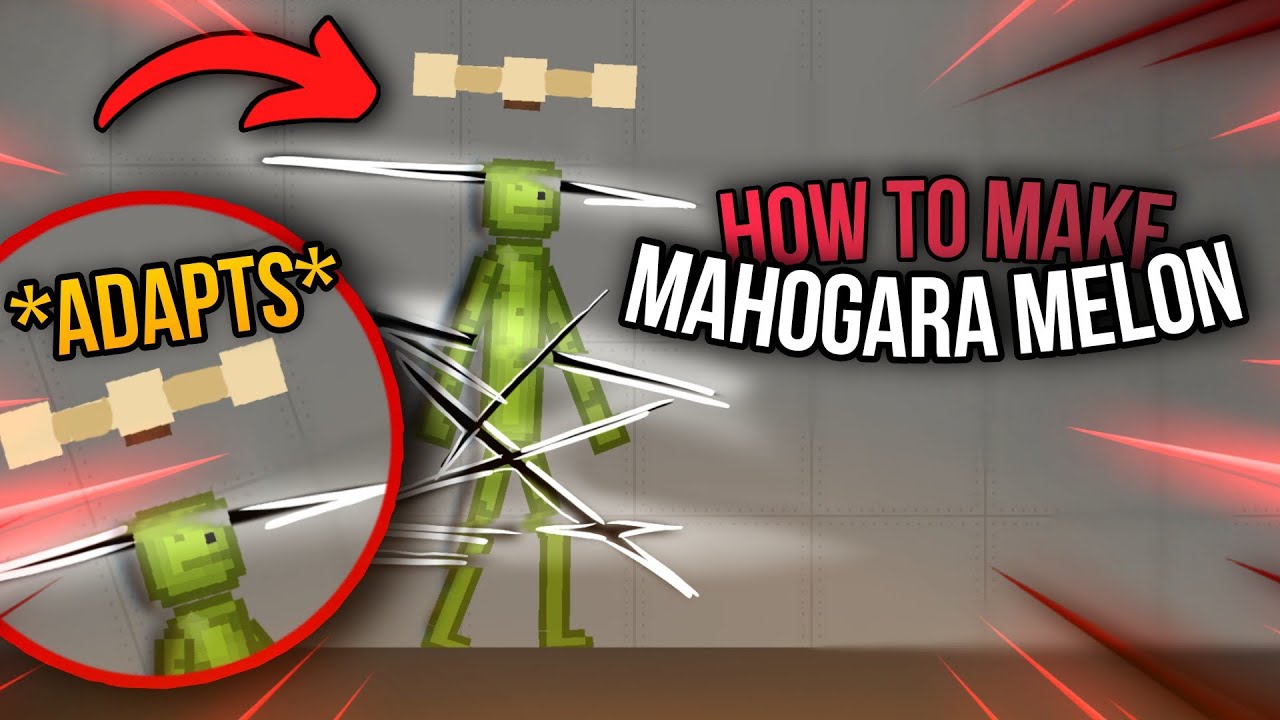 👉How To Make MAHOGARA MELON in Melon Sandbox 25.666 - YouTube