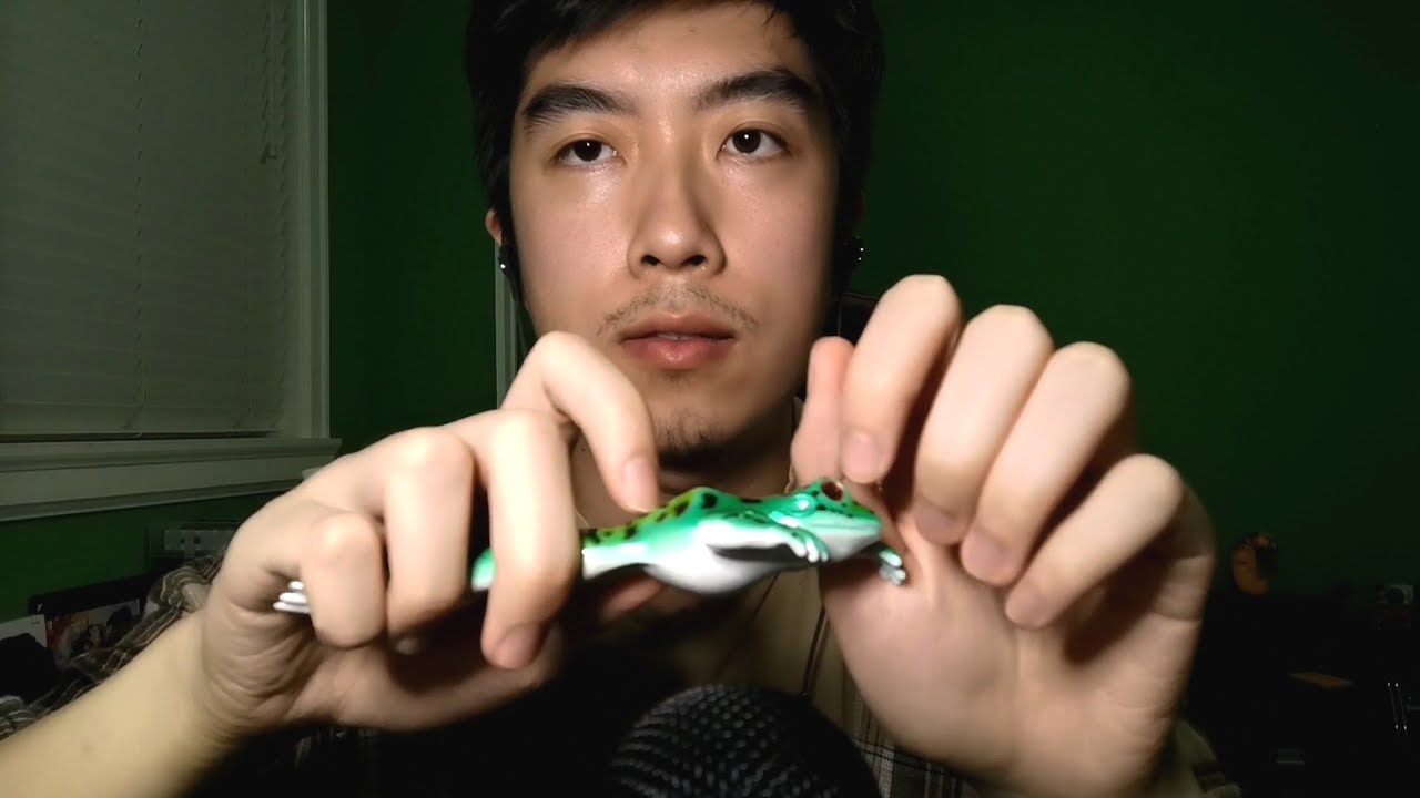 ASMR with a couple of random things I found - YouTube