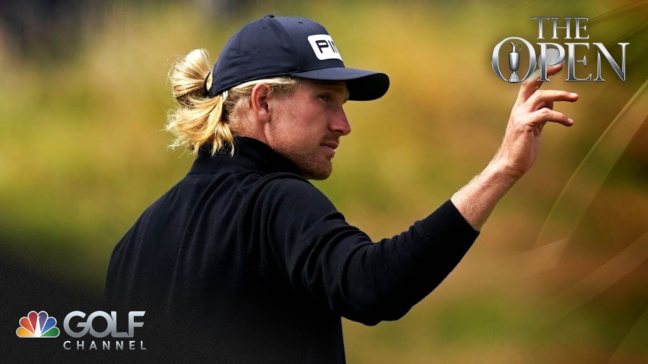 Travis Smyth drains hole-in-one on No. 17 during Round 2 at The Open ...