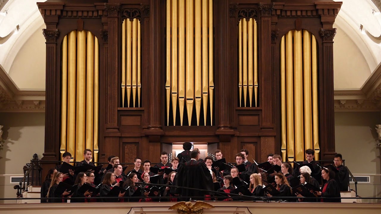Ding Dong! Merrily on High (2007): Harvard University Choir - YouTube