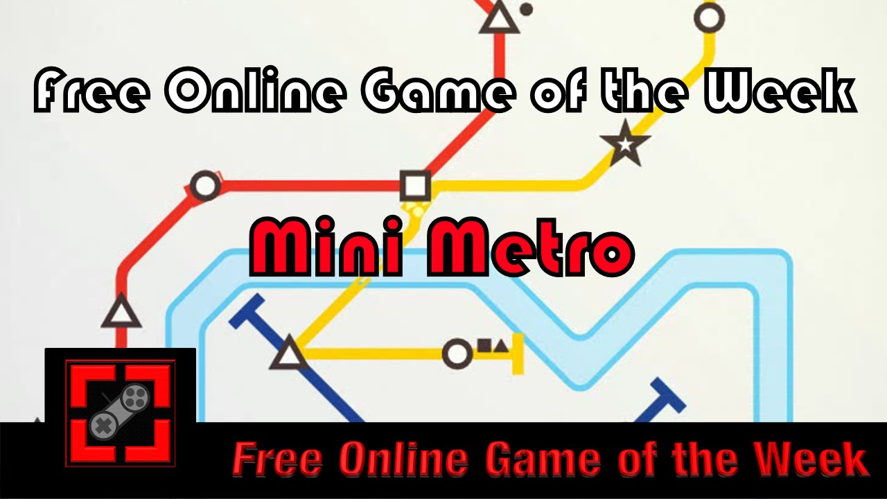Free Online Game of the Week: #68 Mini Metro - YouTube