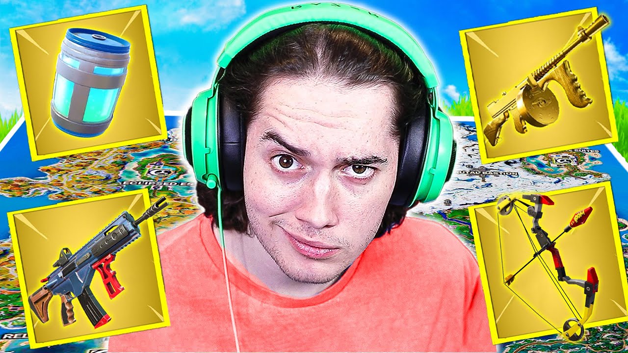 ALL *BOSS* Loot ONLY Challenge in Fortnite! - YouTube