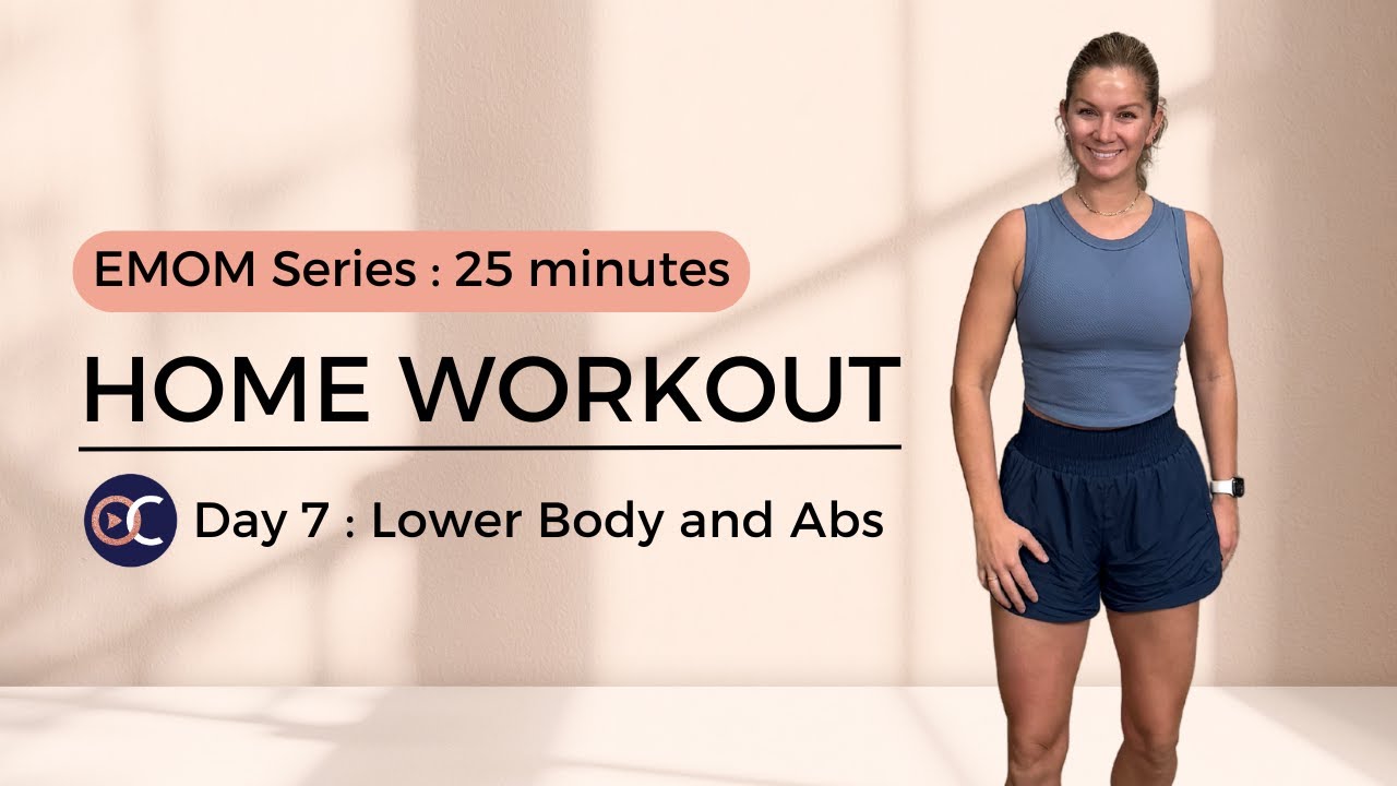 EMOM series - Day 7 : Lower Body and Abs - YouTube