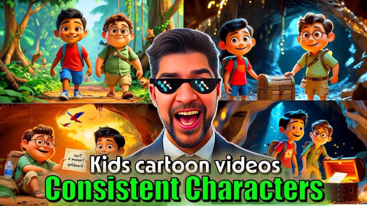 FREE AI tools to create Consistent characters for cartoon videos | How ...