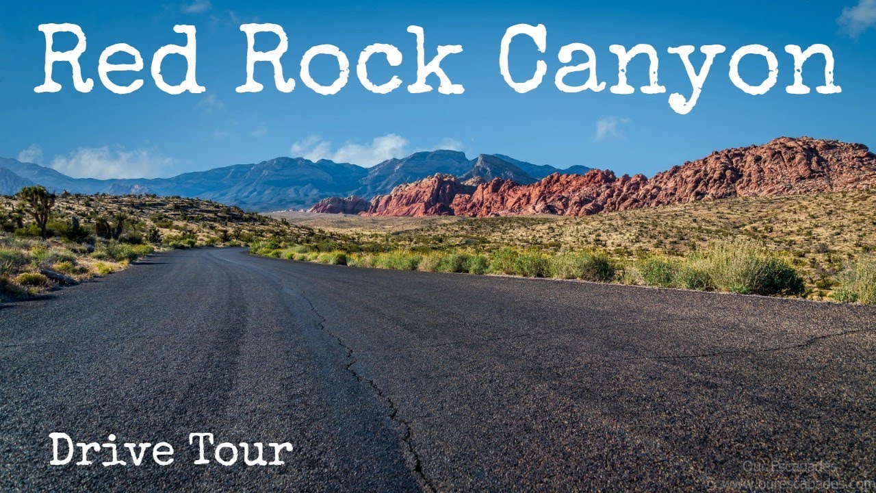 Relaxing Red Rock Canyon Drive Tour - YouTube
