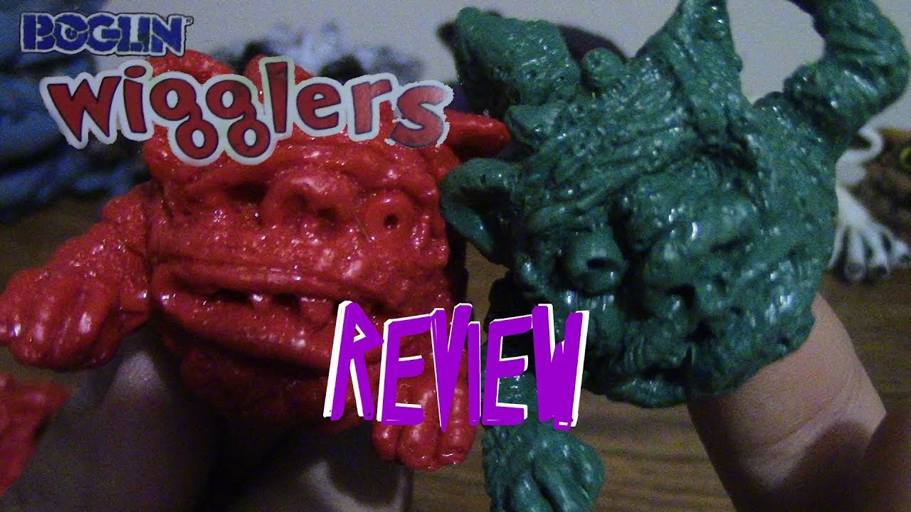 Boglin Wigglers Review!! New Boglin Finger Puppets!! - YouTube