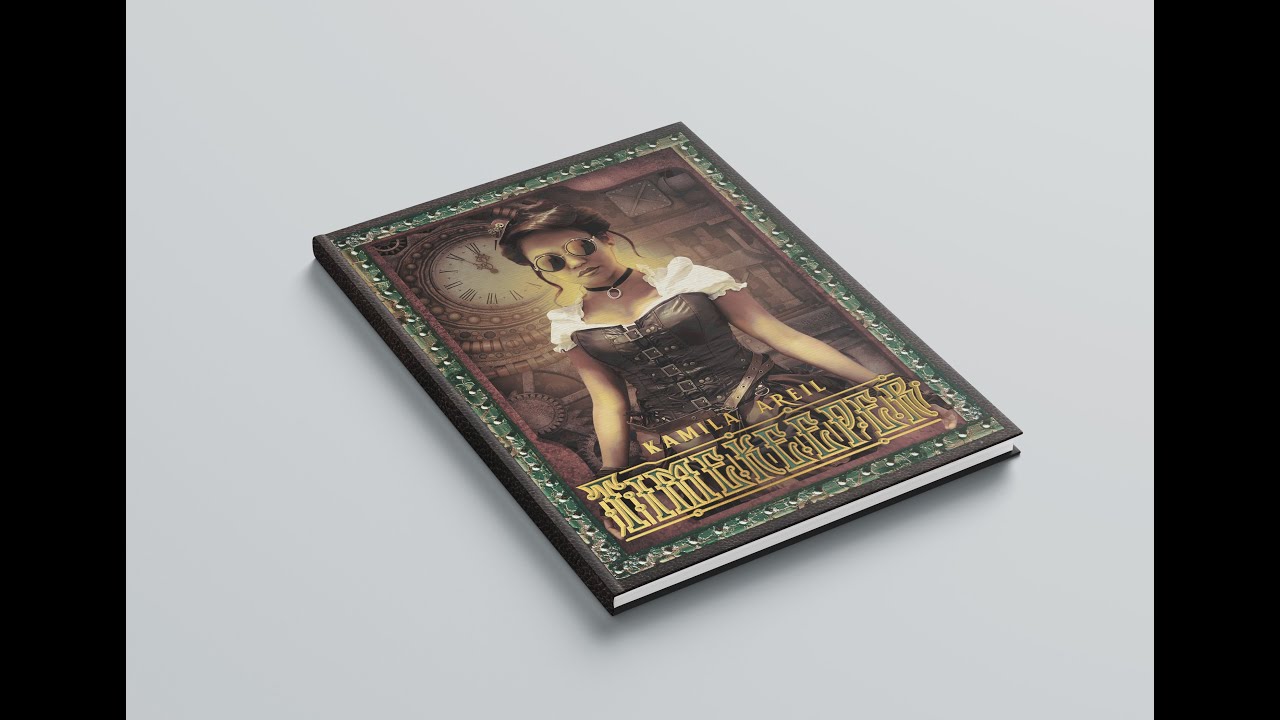 Book Design Photo Manipulation - YouTube
