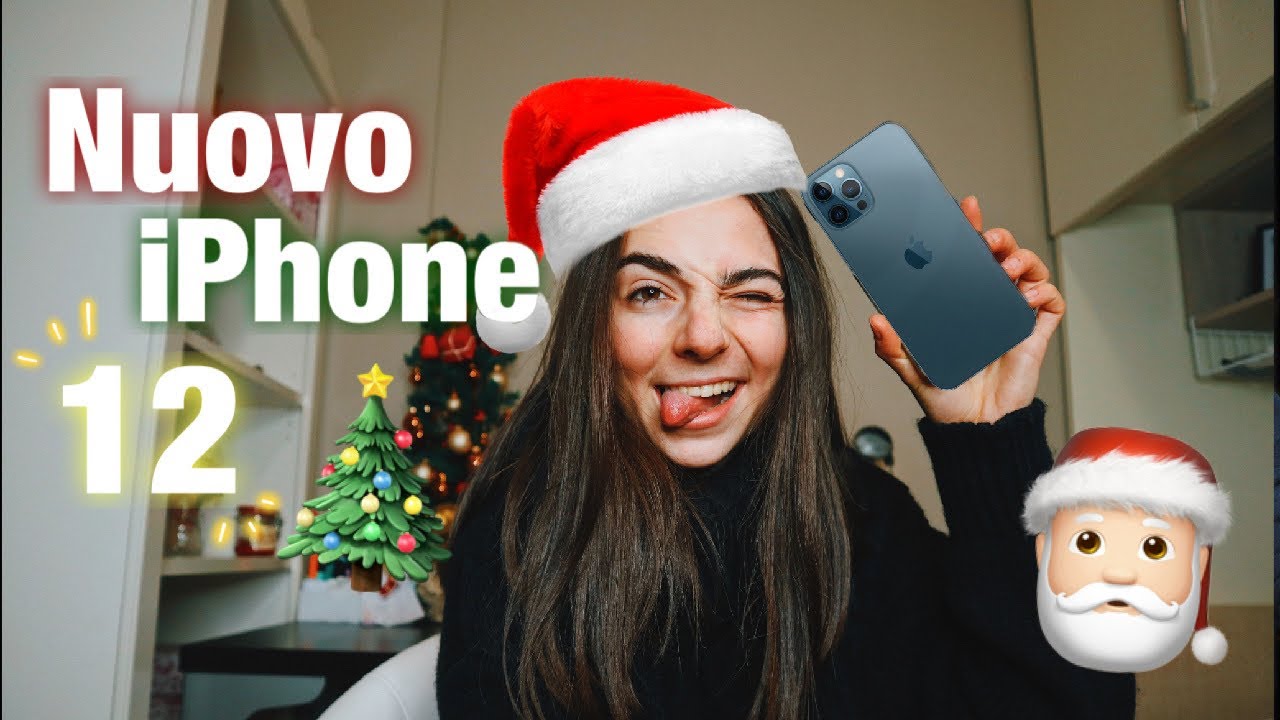 REGALO ANTICIPATO🎁 NUOVO IPHONE 12📞 VLOGMAS N.1🎄🎅🏻 |LO|💕 - YouTube