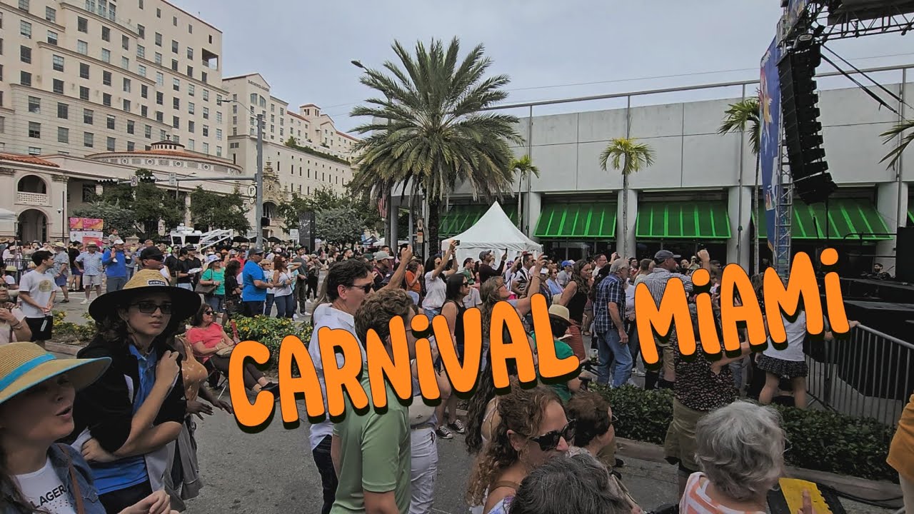 Miami Walking Tour | Carnival Miami | Florida USA - YouTube