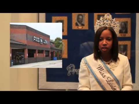 Miss Livingstone College for Miss CIAA 2013 - YouTube