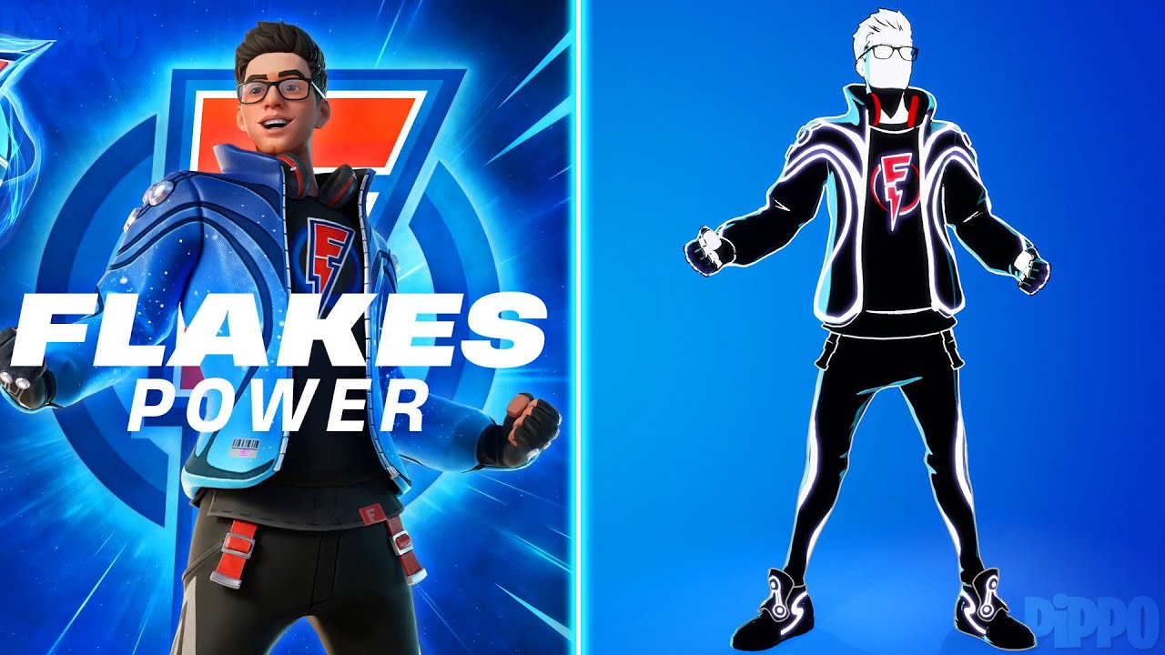 NUEVA SKIN DE FLAKES POWER - FORTNITE - YouTube