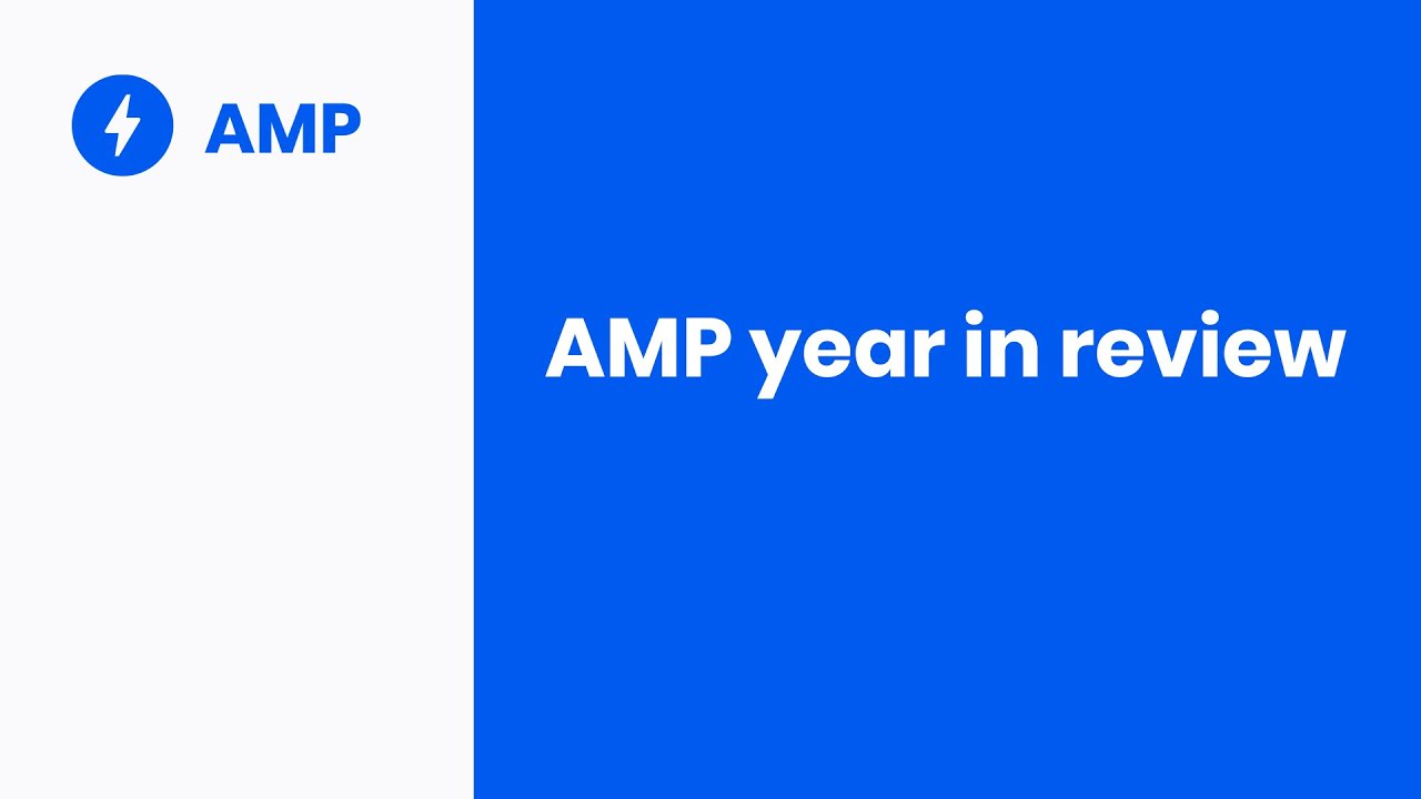AMP Year in Review - YouTube