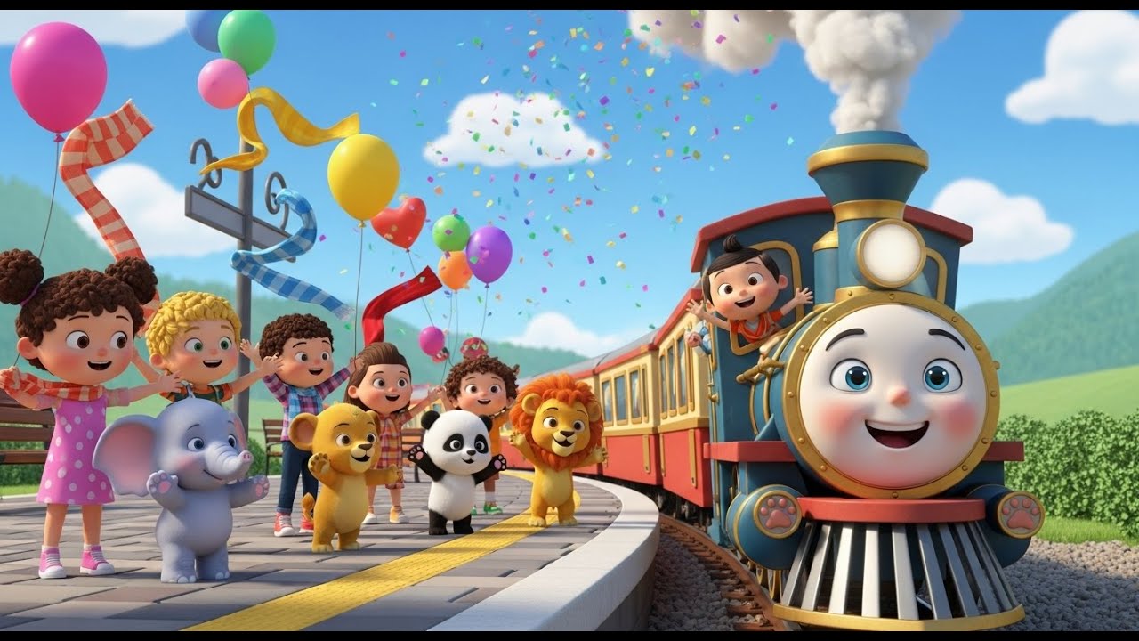 ABC Train Ride | Alphabet Nursery Rhymes and Kids Songs Collection ...