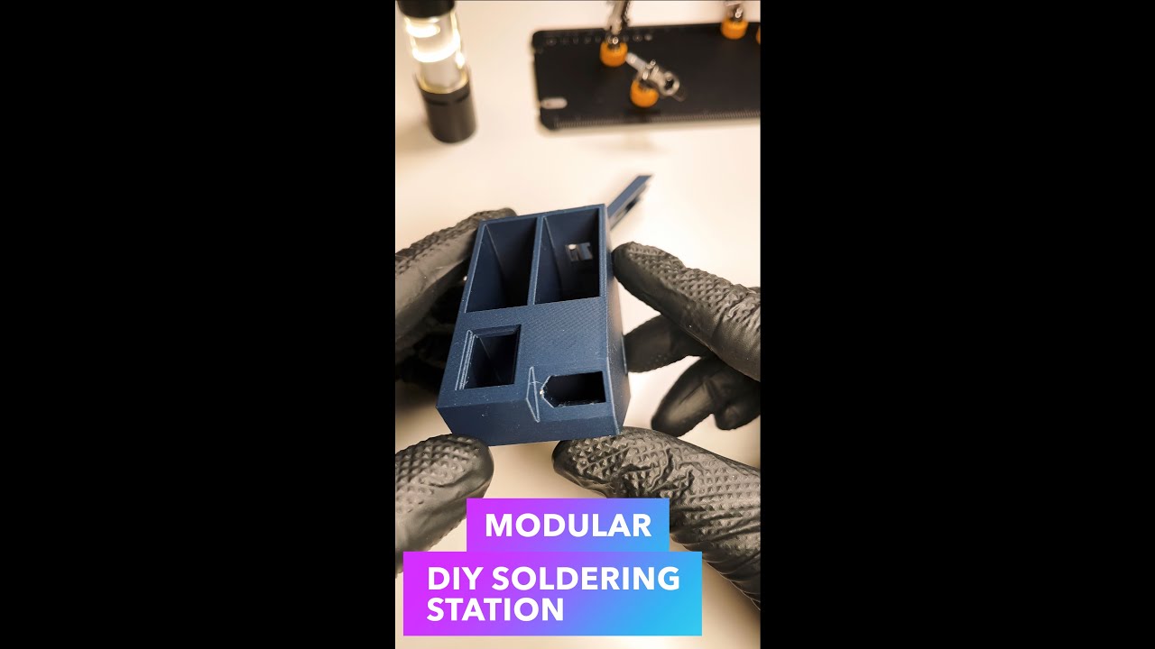 How I DIY a Custom Soldering Station for the TS101! #diyelectronics ...
