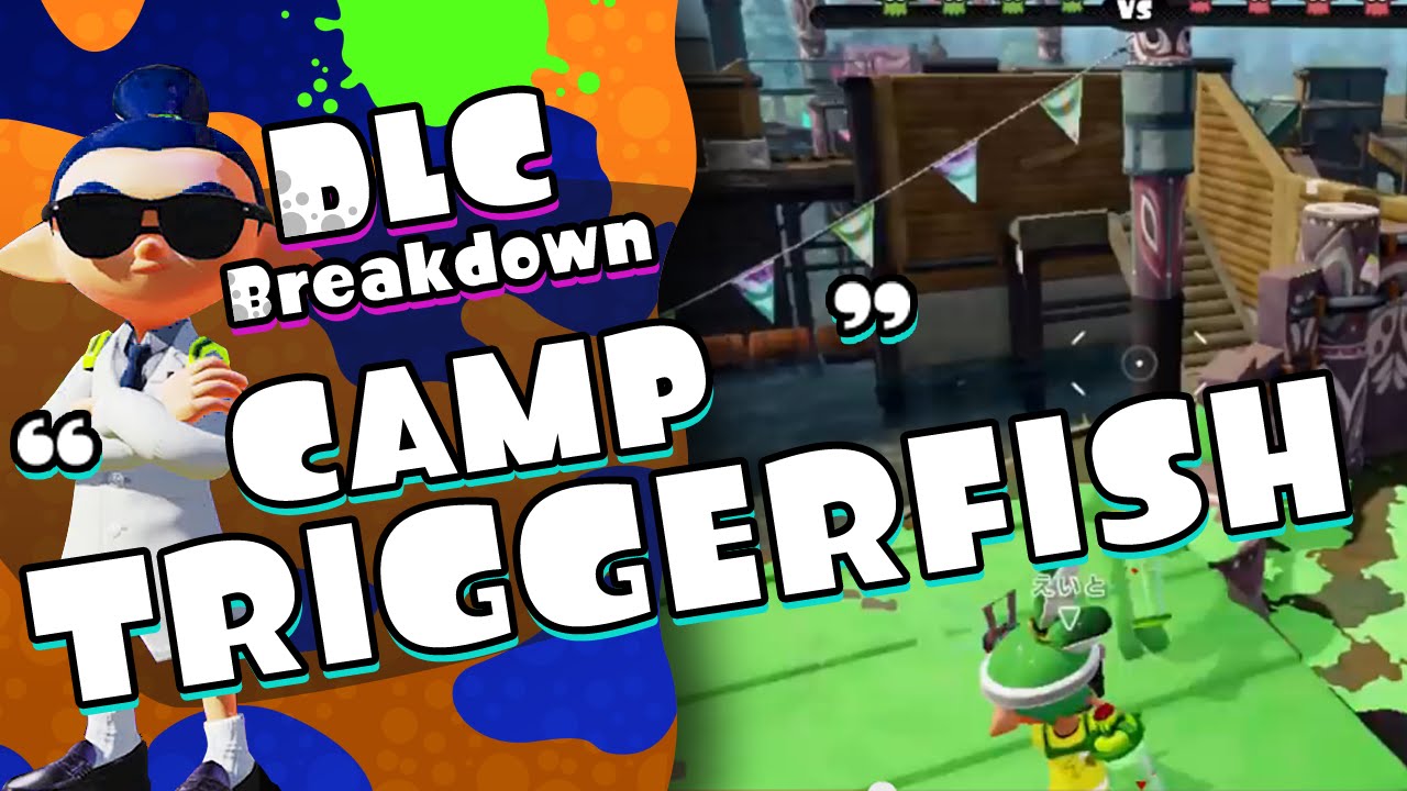Splatoon Camp Triggerfish Map Breakdown and Overview Nintendome - YouTube