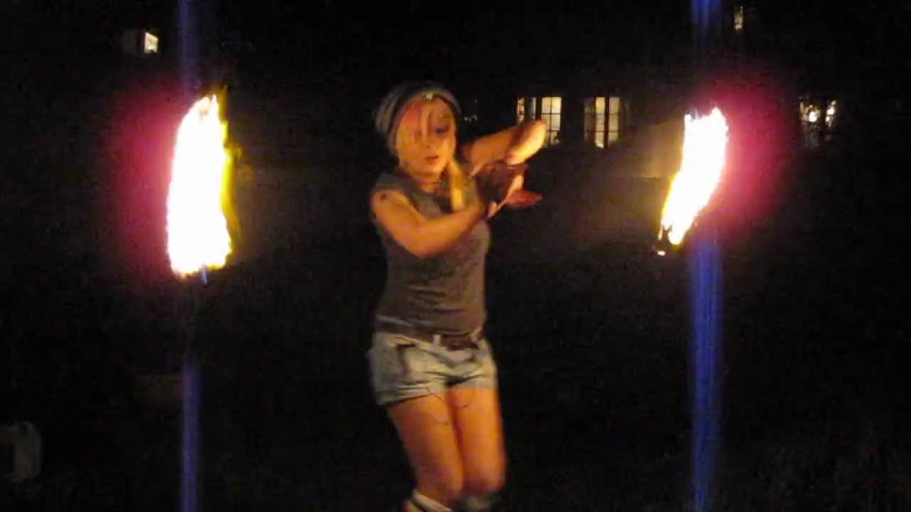 Fire Staff Stick - The Prodigy - Warriors Dance - YouTube