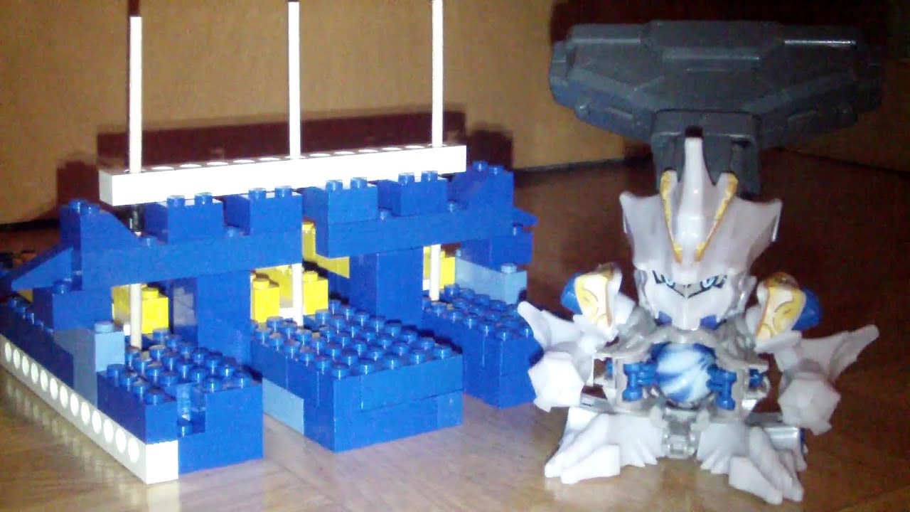 B-Daman Crossfire - Lego Surge Strike Arena Review HD - YouTube