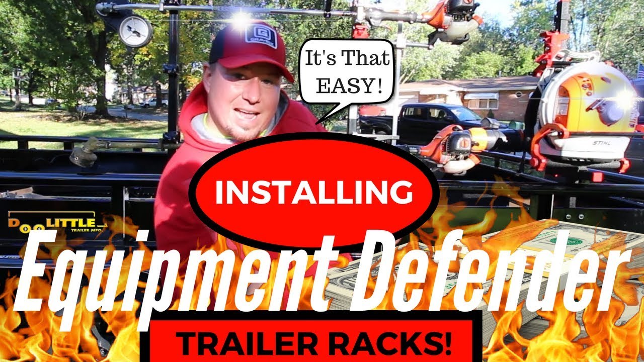 The Best Lawn Care Trailer Racks Full In-Depth Install Equipment ...