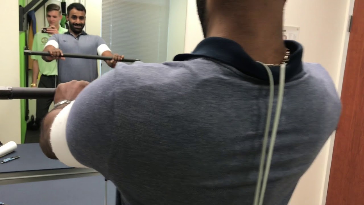 ARPwave Shoulder Treatment at 100% - YouTube