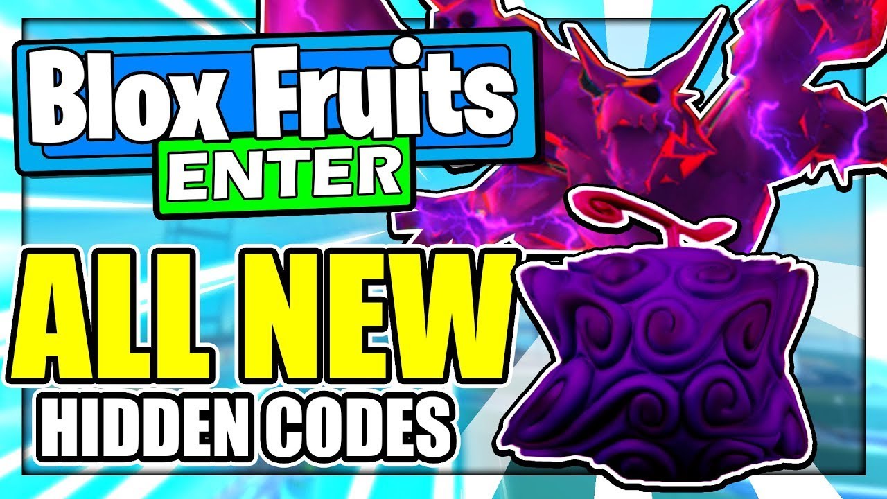 [🌊 SEA 3] Blox Fruits *SECRET* CODES *NEW FRUITS* (ROBLOX) - YouTube