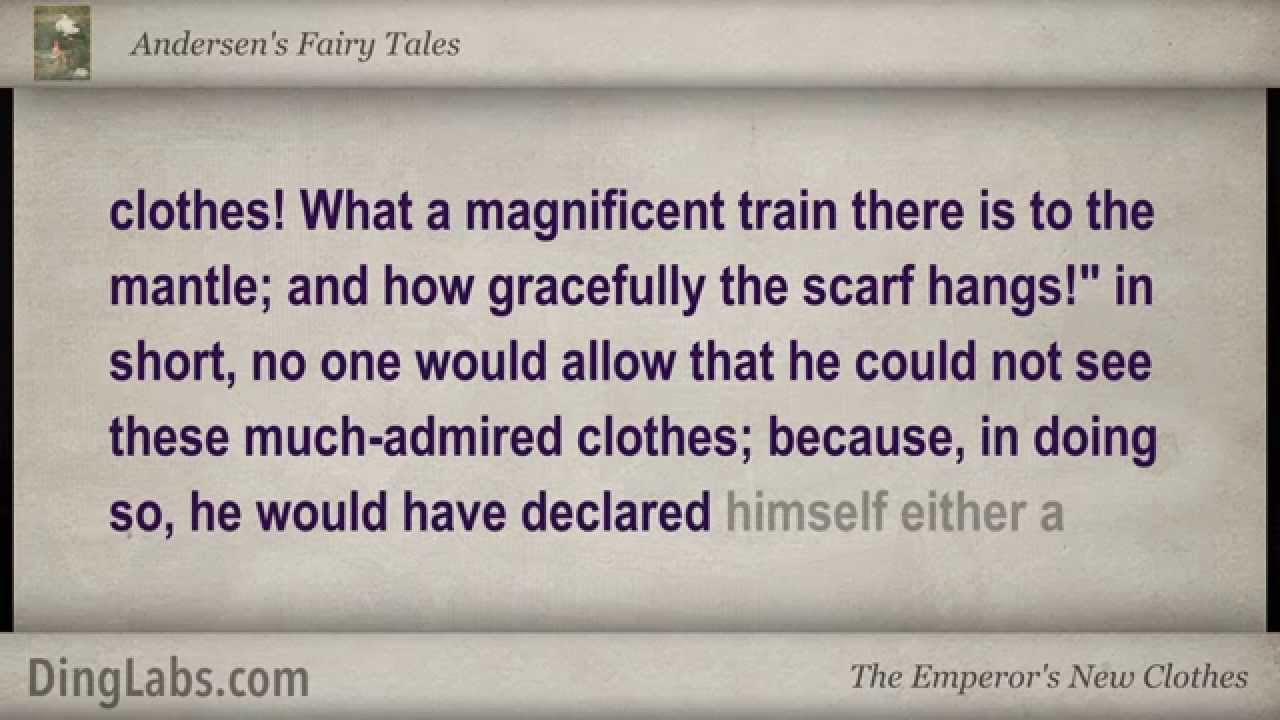 Andersen's Fairy Tales - The Emperor's New Clothes - by Hans Christian ...