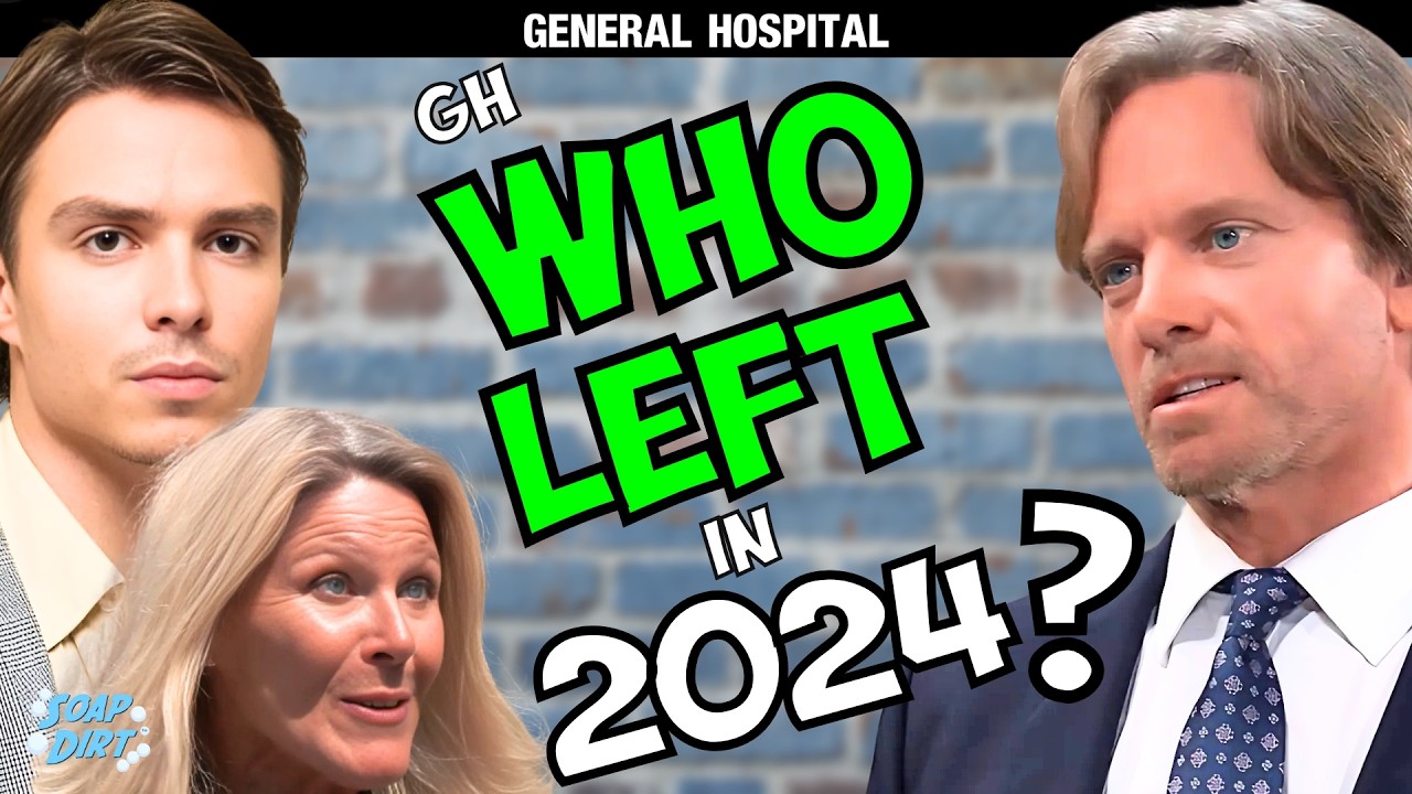 General Hospital: Who Left in 2024 - Spencer, Heather, Jagger & So Many ...