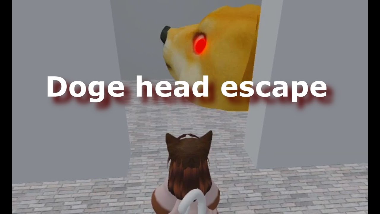 Roblox - Doge head escape - All seven kittens are saved! - YouTube