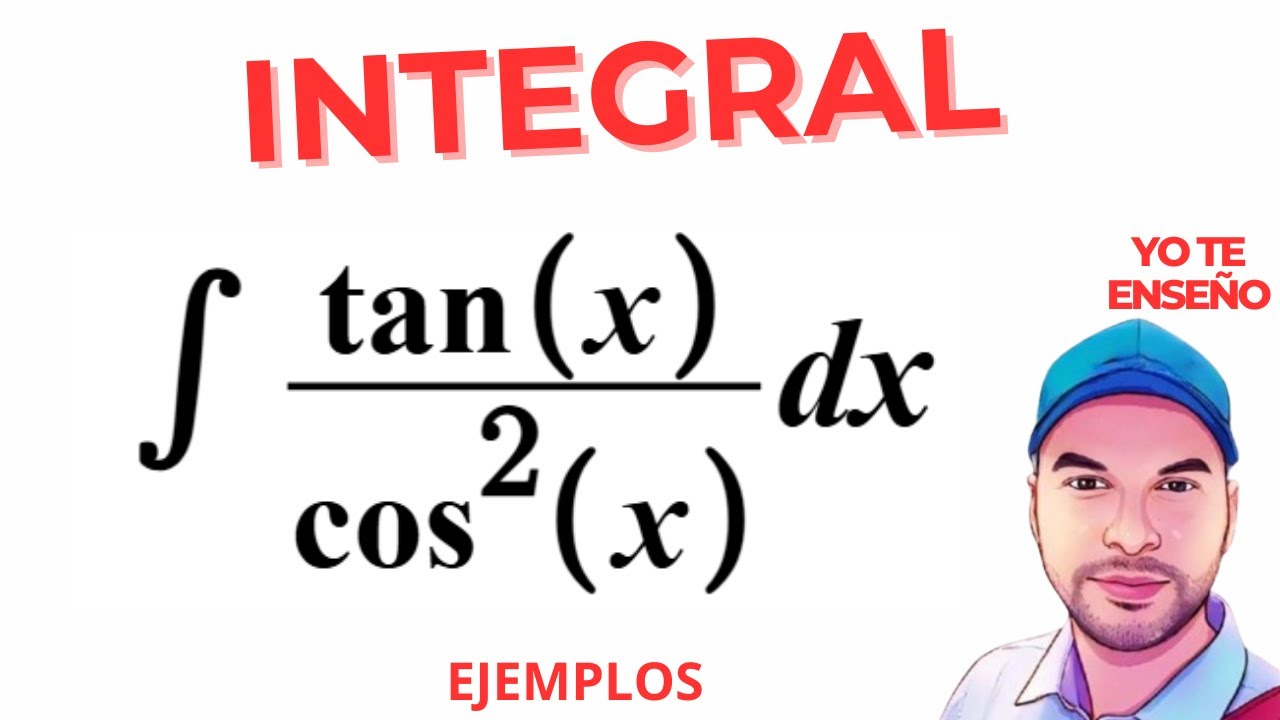 INTEGRAL DE TAN(x)/COS^2(x) |Integración por sustitución| LUCHO PROFE ...
