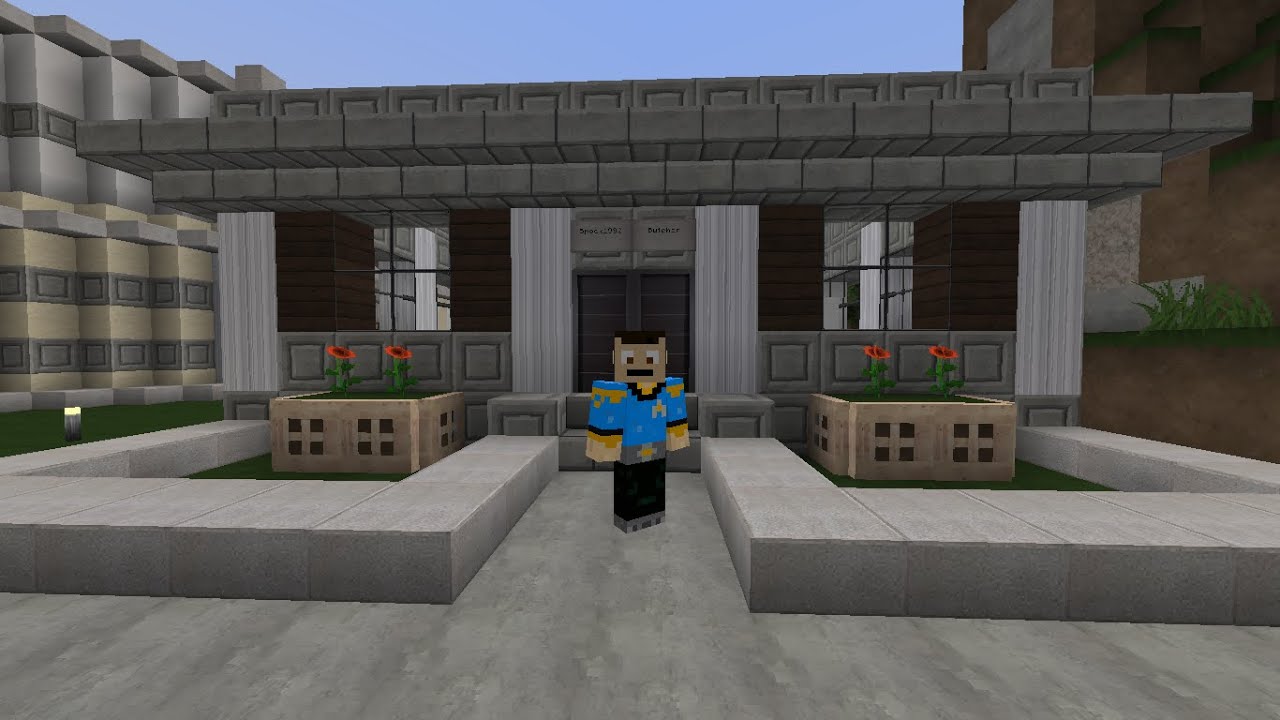 Minecraft Butcher shop part 1 - YouTube