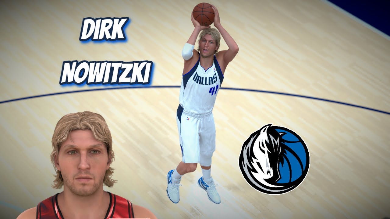 Dirk Nowitzki Face Creation 2k24 - YouTube