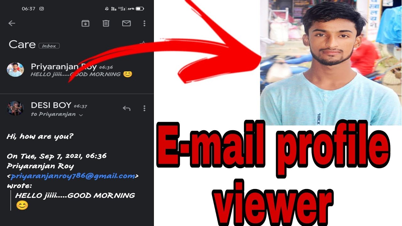 How To View Someone's G-mail Profile pic/ How TO Download profile photo ...