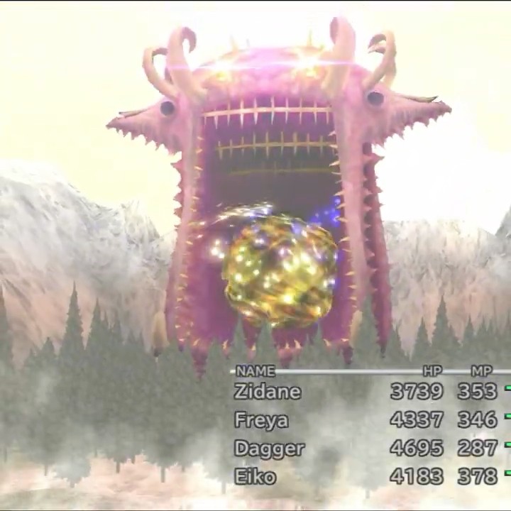 Atomos Summon in Final Fantasy IX #shorts #finalfantasy #gaming #ff9 # ...