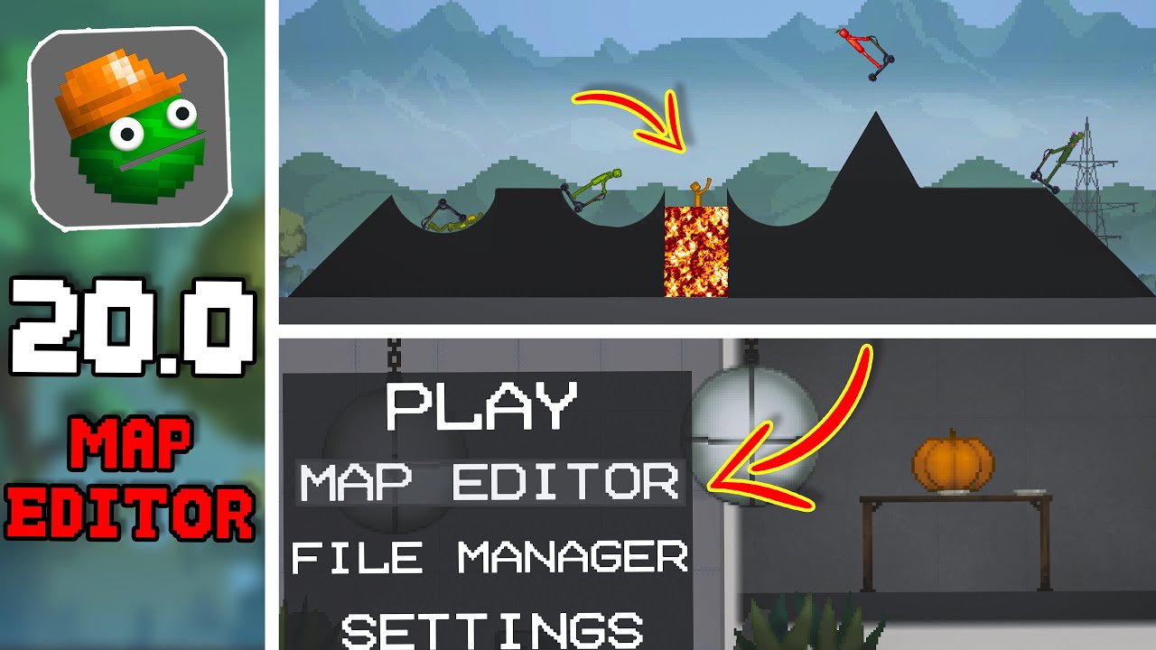 MAP EDITOR IN THE NEW UPDATE?! [Melon Playground] - YouTube