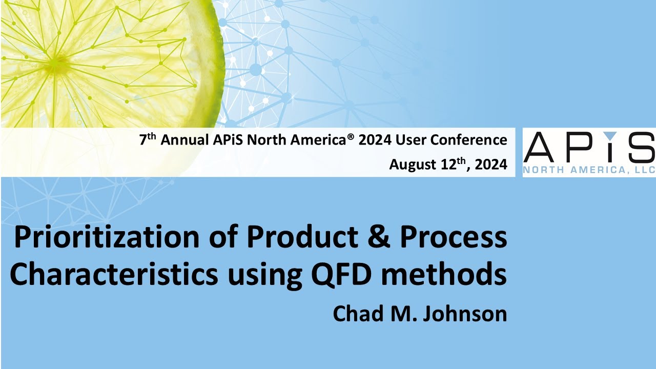 APiS NA UC 2024 - HOQ Prioritization - C. Johnson - YouTube