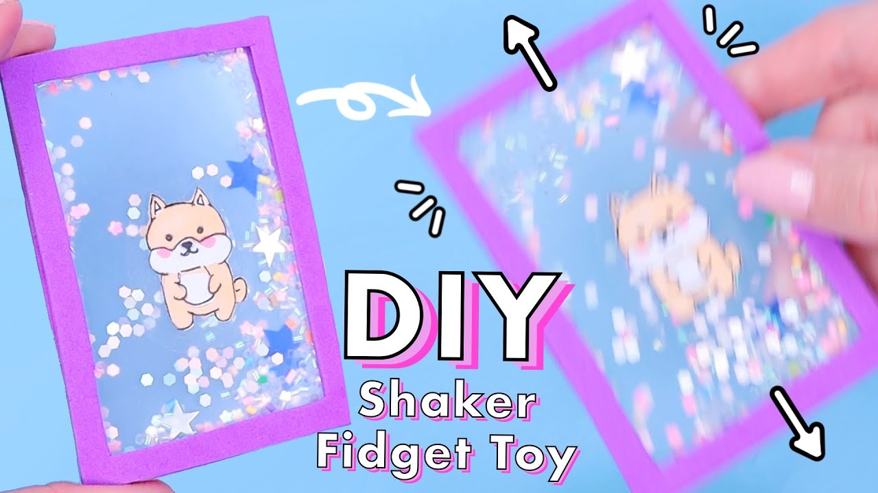 DIY Shaker Fidget Toy | How to make easy Fidget Toy - YouTube